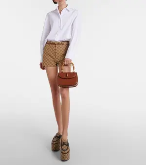 Gucci Bamboo 1947 Small Top-handle Bag