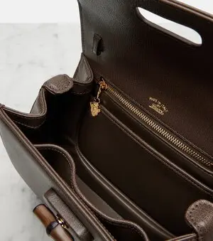 Gucci Bamboo 1947 Small Leather Top-handle Bag