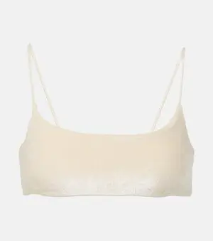 Jade Swim Muse Bikini Top - Beige