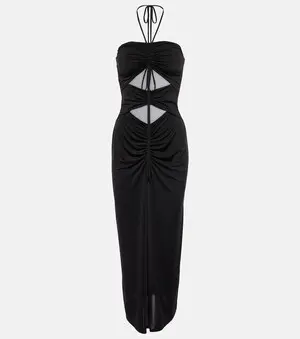 Jade Swim Kira Cutout Maxi Dress - Black