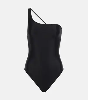 Jade Swim Apex One-shoulder Swimsuit - Black
