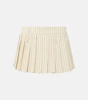 Pleated Miniskirts