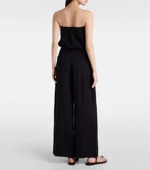 Melissa Odabash Naomi Strapless Jumpsuit - Black