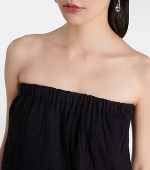 Melissa Odabash Naomi Strapless Jumpsuit - Black