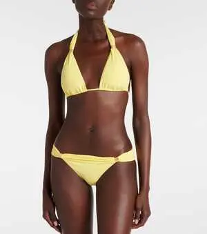 Melissa Odabash Grenada Bikini Top - Yellow
