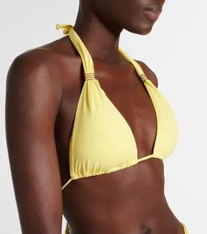 Melissa Odabash Grenada Bikini Top - Yellow