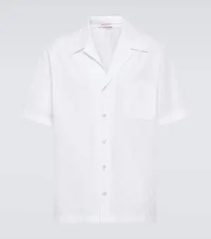 Valentino Garavani Oversized Cotton Poplin Shirt