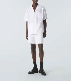 Valentino Garavani Oversized Cotton Poplin Shirt