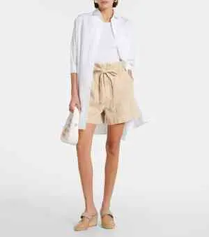 MALONE SOULIERS Siena 70 Leather Espadrille Wedges - Beige