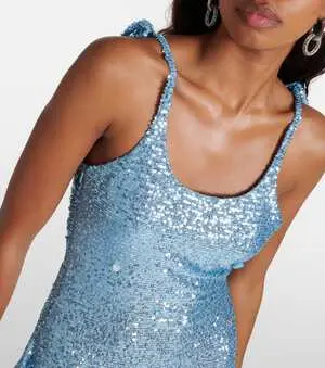 ROBERTA EINER Sequined Minidress