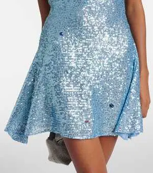 ROBERTA EINER Sequined Minidress