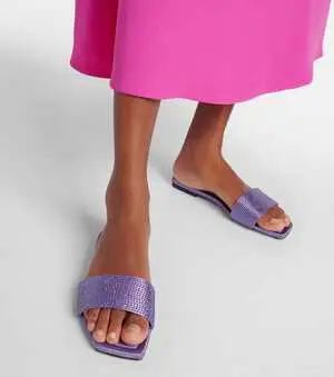JIMMY CHOO Clovis Embellished Mules