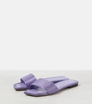JIMMY CHOO Clovis Embellished Mules
