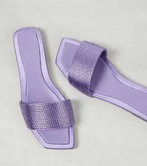 JIMMY CHOO Clovis Embellished Mules