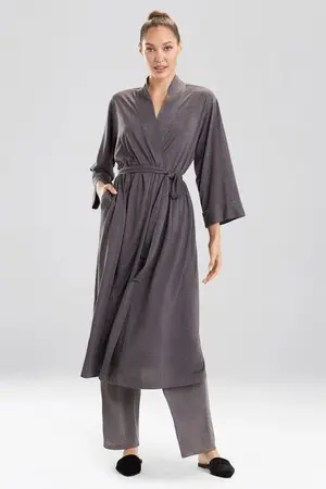 Natori Congo Robe - Gray