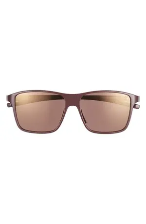 Tag Heuer TAG Heuer Bolide Rectangle Sunglasses Matte Bordeaux/brown Polar