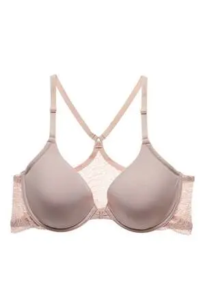 Natori Lush Front Close Contour Underwire Bra - Natural