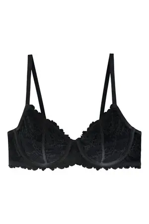 Natori Heavenly Convertible Balconette Underwire Bra - Black