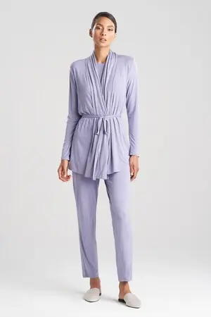 Natori Feathers Element Wrap Grey