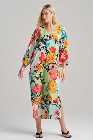 Natori Marbella Caftan - Blue