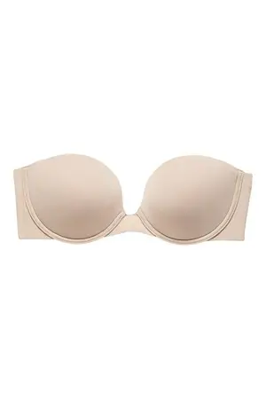 Natori Minimal Strapless Bra - Brown