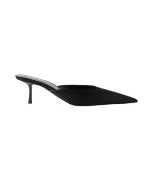 Saint Laurent Barbara Satin Mules