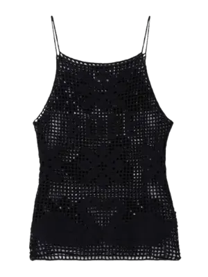 BODE Mansfield Crocheted Tank