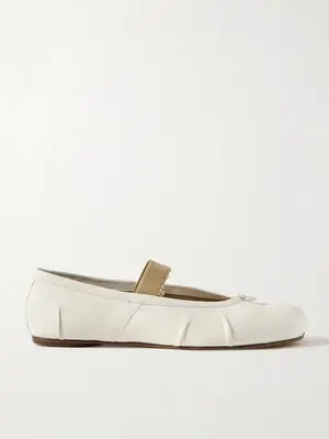MAISON MARGIELA Tabi Split-toe Leather Ballet Flats
