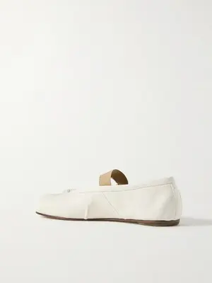 MAISON MARGIELA Tabi Split-toe Leather Ballet Flats