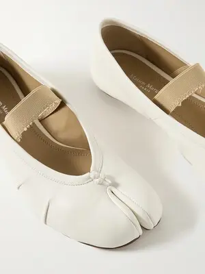 MAISON MARGIELA Tabi Split-toe Leather Ballet Flats