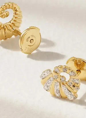 Yvonne Léon 18-karat Diamond Earrings