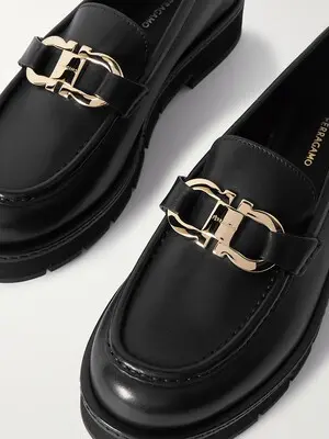 FERRAGAMO Maryan Leather Loafers