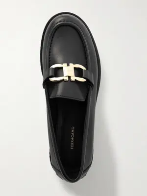 FERRAGAMO Maryan Leather Loafers