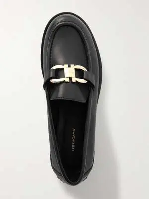 FERRAGAMO Maryan Leather Loafers