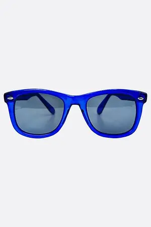 GIANT VINTAGE SUNGLASSES Giant Vintage Safir Classic Sunglasses - Crystal Blue