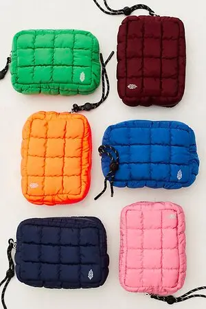 Free People Quilted Mini Case - Bubblegum