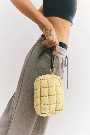 Free People Quilted Mini Case - Dandelion