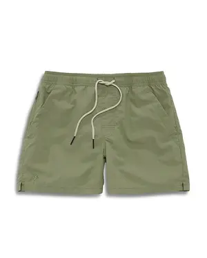 Oas Quick Dry Tailored Fit 4.3 Swim Trunks - Green
