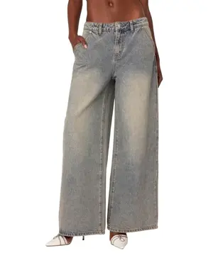 EDIKTED Super Baggy Wide Leg Jeans