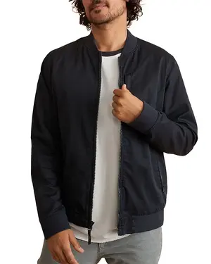Marine Layer Rossland Dry Wax Bomber Jacket