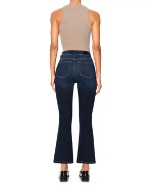 DL1961 High-rise Bootcut Cropped Jeans