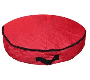 NORTHLIGHT 36' Red Premium Quilted Wreath Stora E Bag - One-color