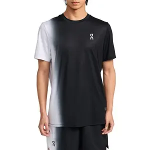 On Court-t Tennis T-shirt Black/ White