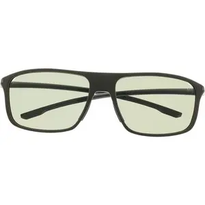 Tag Heuer TAG Heuer Vingt Sept Rectangle Sunglasses Matte Dark Green/green Polar