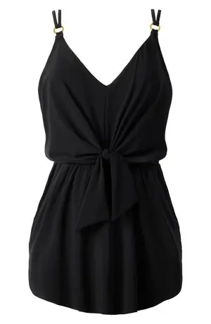 Magicsuit Kami Obi One-piece Swimdress - Black