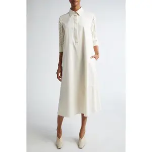 Max Mara Armonia A-line Midi Dress