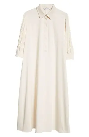 Max Mara Armonia A-line Midi Dress