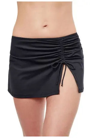 GOTTEX Side Slit Swim Bottom - Black