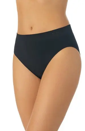 Le Mystère Seamless Comfort High Cut Bikini Black