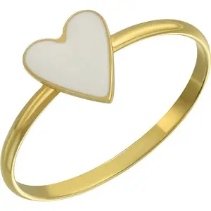 Bony Levy 14k Gold Stacking Heart Ring - 14k Yellow Gold